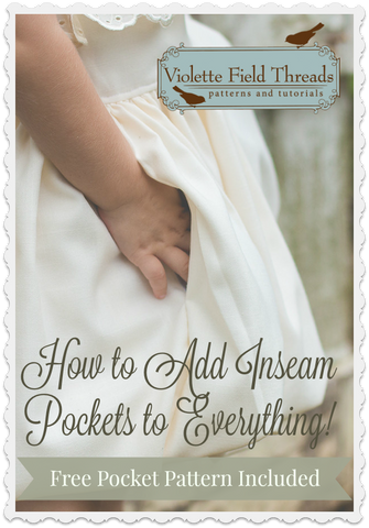 Inseam Pockets: How to add inseam pockets to any pattern + {free pocke ...