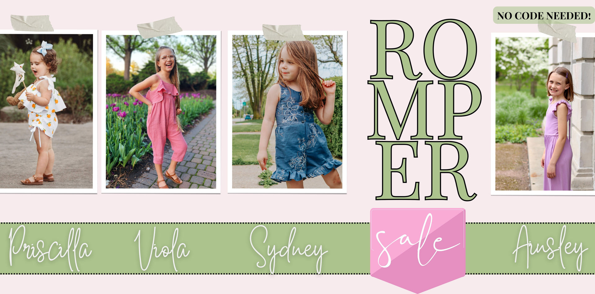 Romper Season Sale – Violette Field Threads