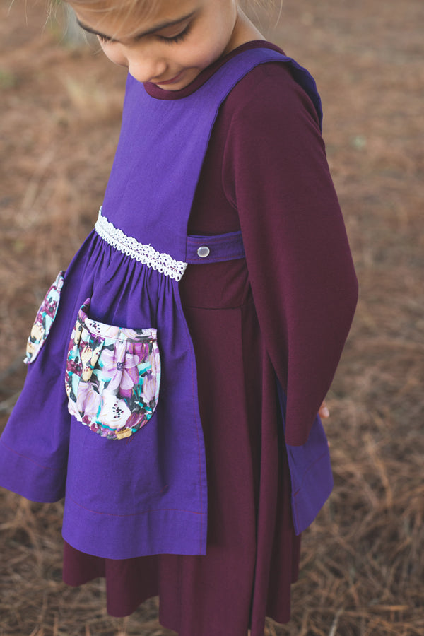 Dress Patterns for Children by Violette Field Threads – Tagged "pinafore"