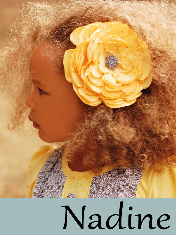 Nadine Flower Pattern by Violette Field Threads