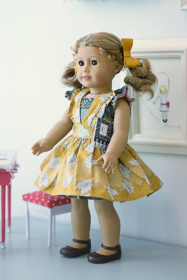 Lottie Doll Pinafore – Violette Field Threads