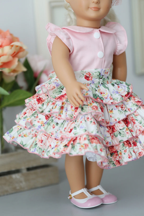 Gemma Doll Blouse And Skirt Violette Field Threads