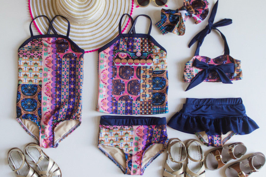 Sewing for Girls – Tagged "girls-swim" – Violette Field Threads