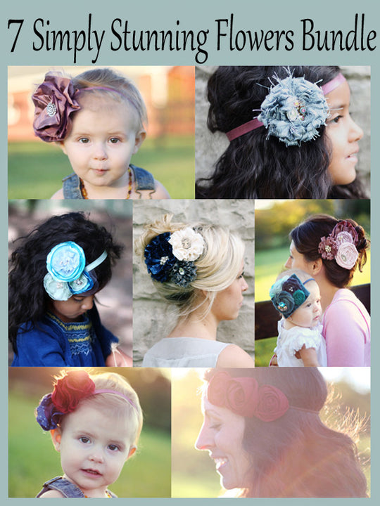 Flower Patterns - PDF Sewing Patterns by VFT – Violette Field Threads