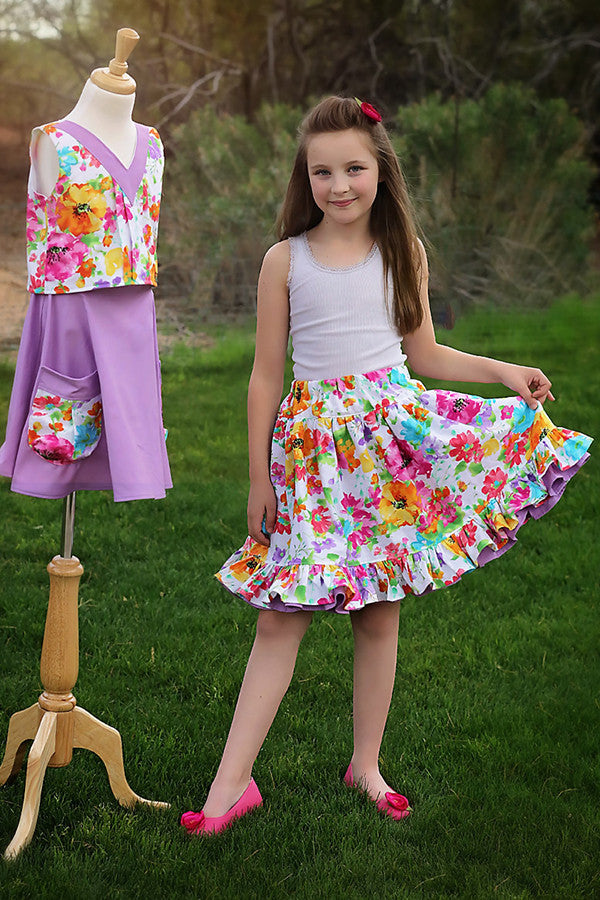 Mae Petti Skirt – Violette Field Threads