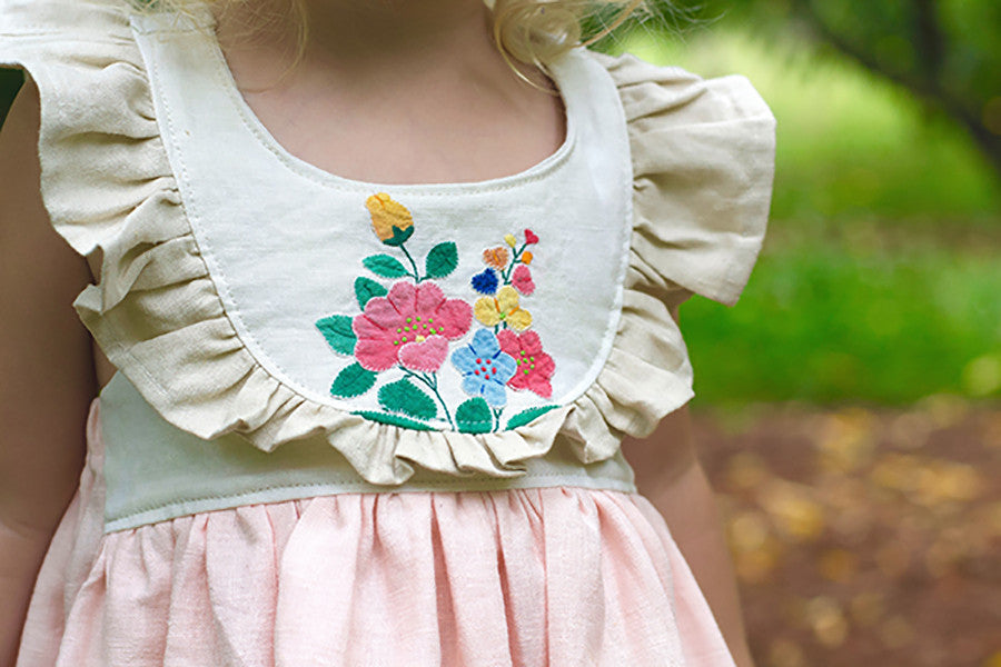 Savannah Girls Dress – Violette Field Threads